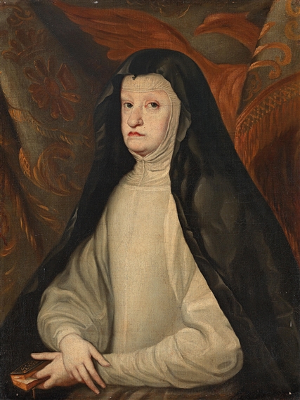 Claudio Coello | Portrait of Maria Anna of Austria, Queen of Spain as a ...
