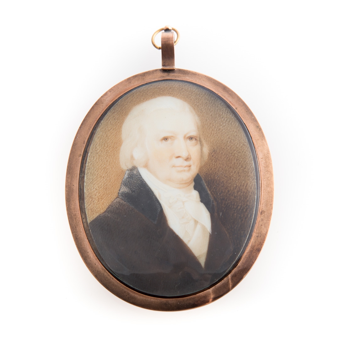 Robert Field | Miniature portrait of Colonel Robert Lloyd Nichols, of ...