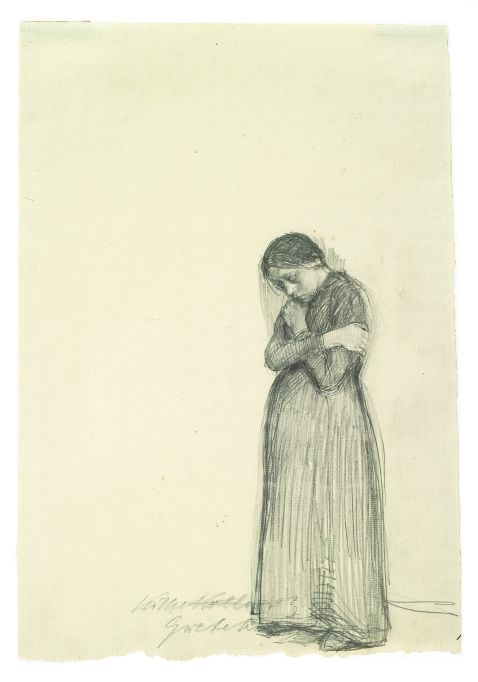 Käthe Kollwitz | Gretchen (1899) | MutualArt