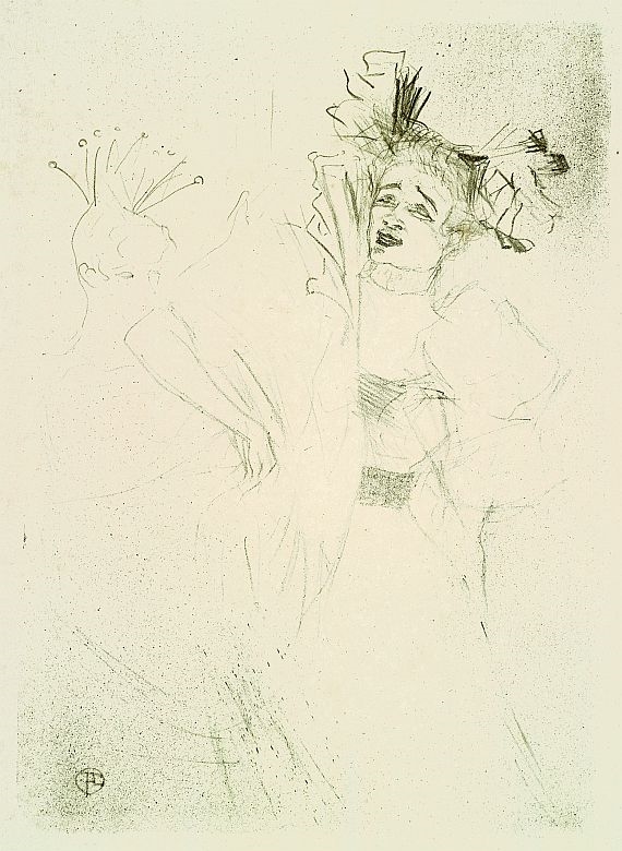Henri de Toulouse-Lautrec | Lender de dos Dansant le Boléro Dans ...