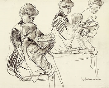 Max Liebermann | Mutter und Kind (Circa 1910) | MutualArt