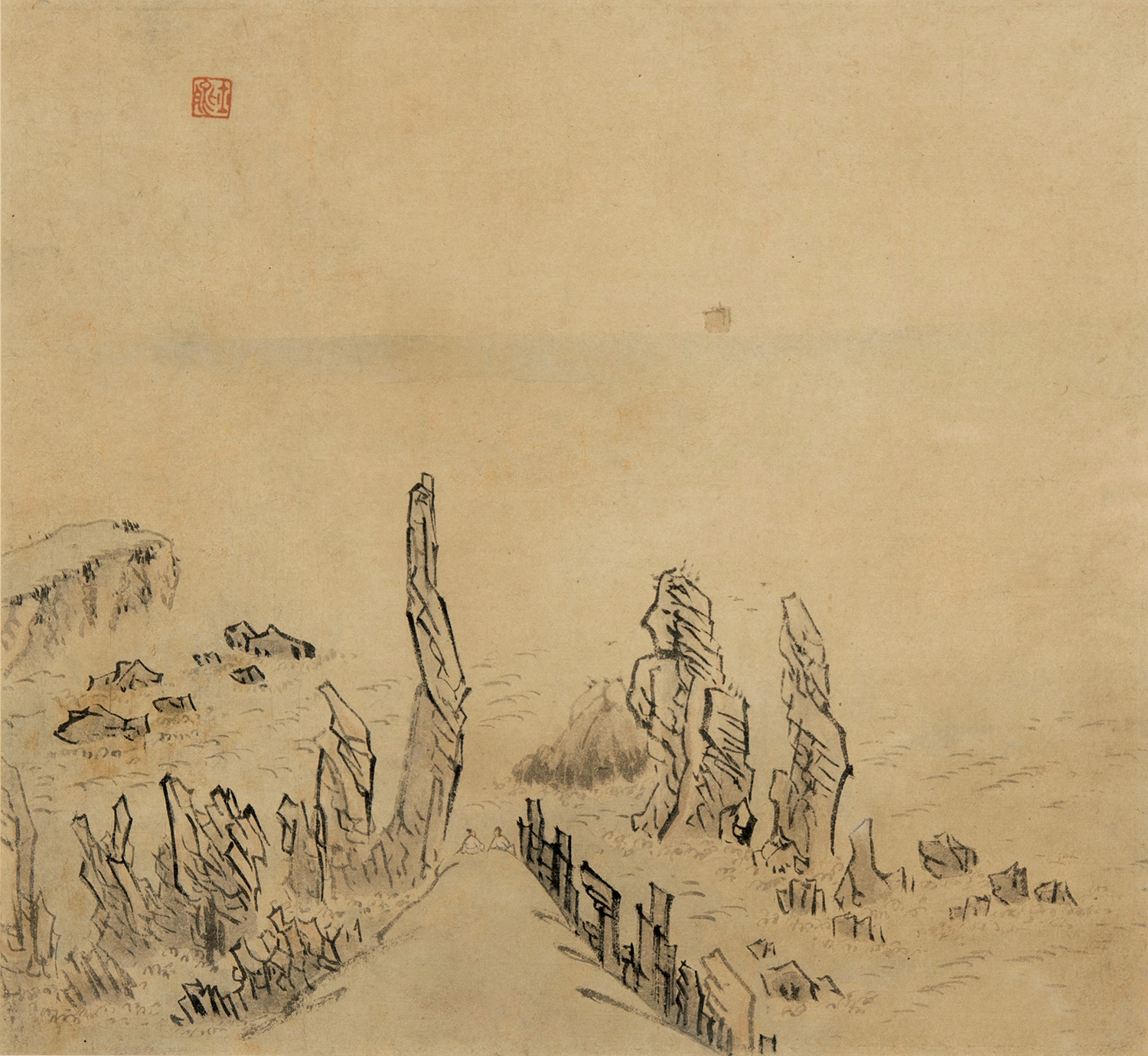 Kim Hongdo | Neungpadae-Tafoni | MutualArt
