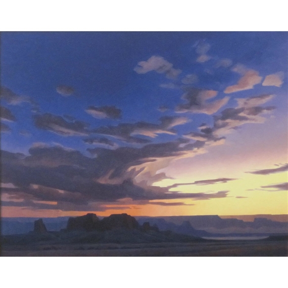 Ed Mell | Mystery Valley Sunset (1998) | MutualArt