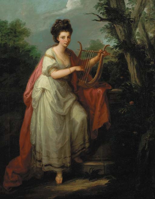 Angelica Kauffmann | Portrait of Maria Marow Wilmot, later Lady Eardley ...