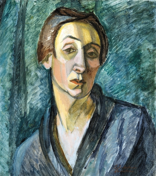 Marie Galimberti-Provázková | Self-portrait | MutualArt