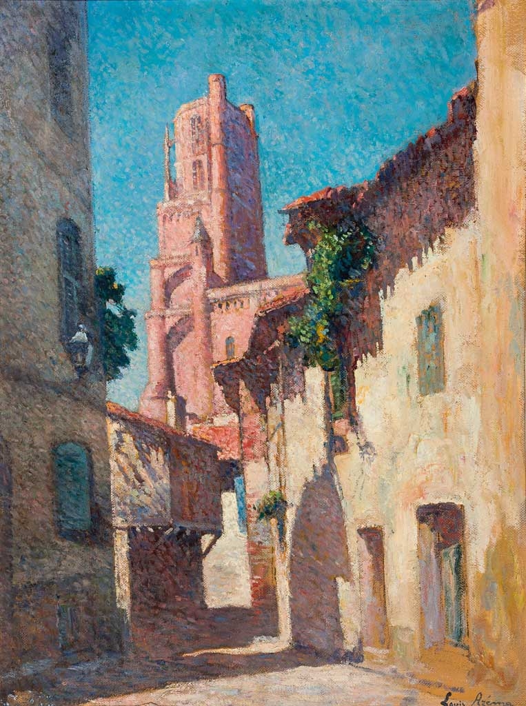 Louis Azema | Stadtansicht in Spanien | MutualArt