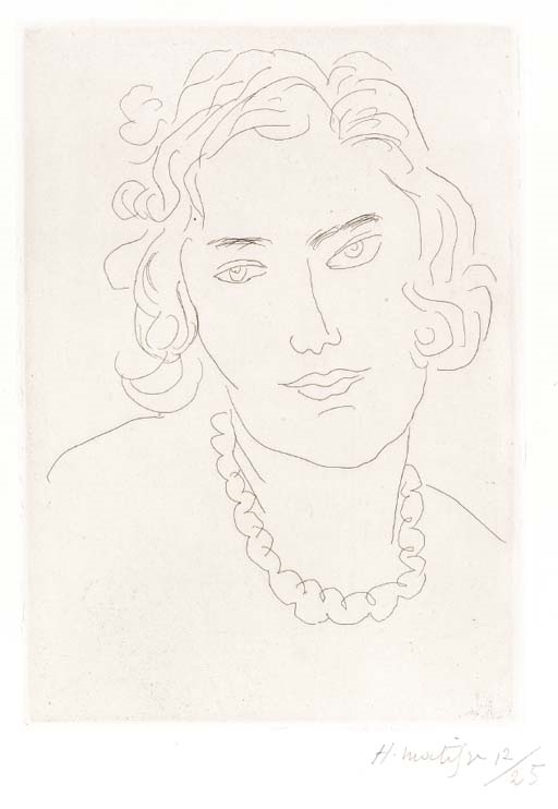 Henri Matisse | Le grand collier (D. 138) (1929) | MutualArt
