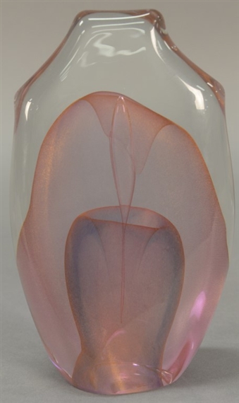 Dominick Labino | Emergence glass sculpture | MutualArt