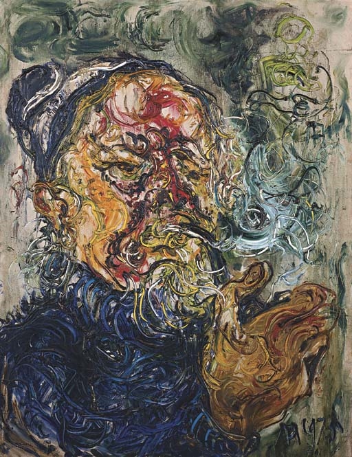 Affandi | Self portrait (1975) | MutualArt
