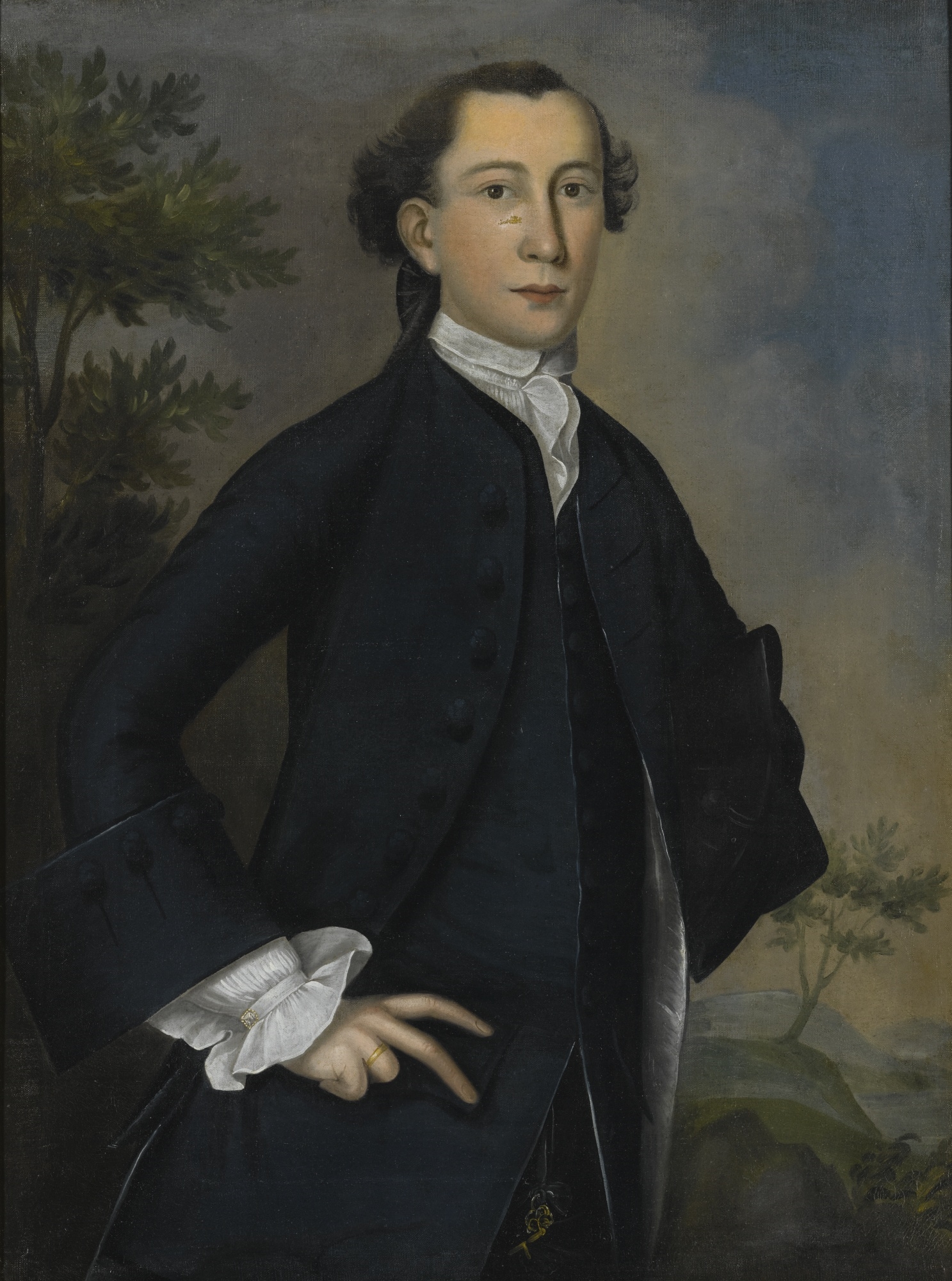 Joseph Badger | PORTRAIT OF ISAAC JONES (Circa 1756) | MutualArt