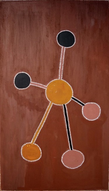 Rover Thomas | Warmun - Map of Turkey Creek Community (Circa 1983 ...