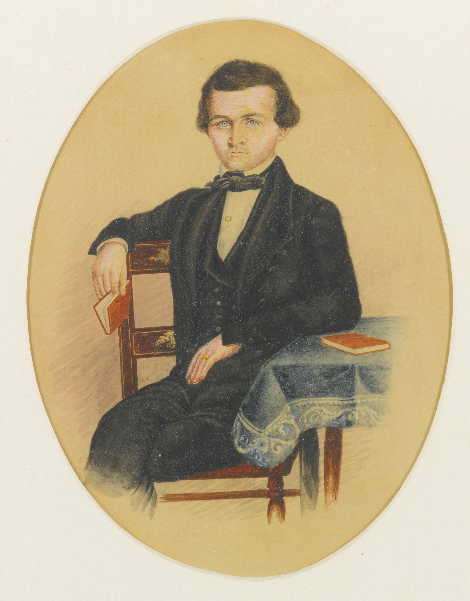 Henry Walton | PORTRAIT OF AZOR FORSYTHE OF OWEGO, NEW YORK (Circa 1840 ...