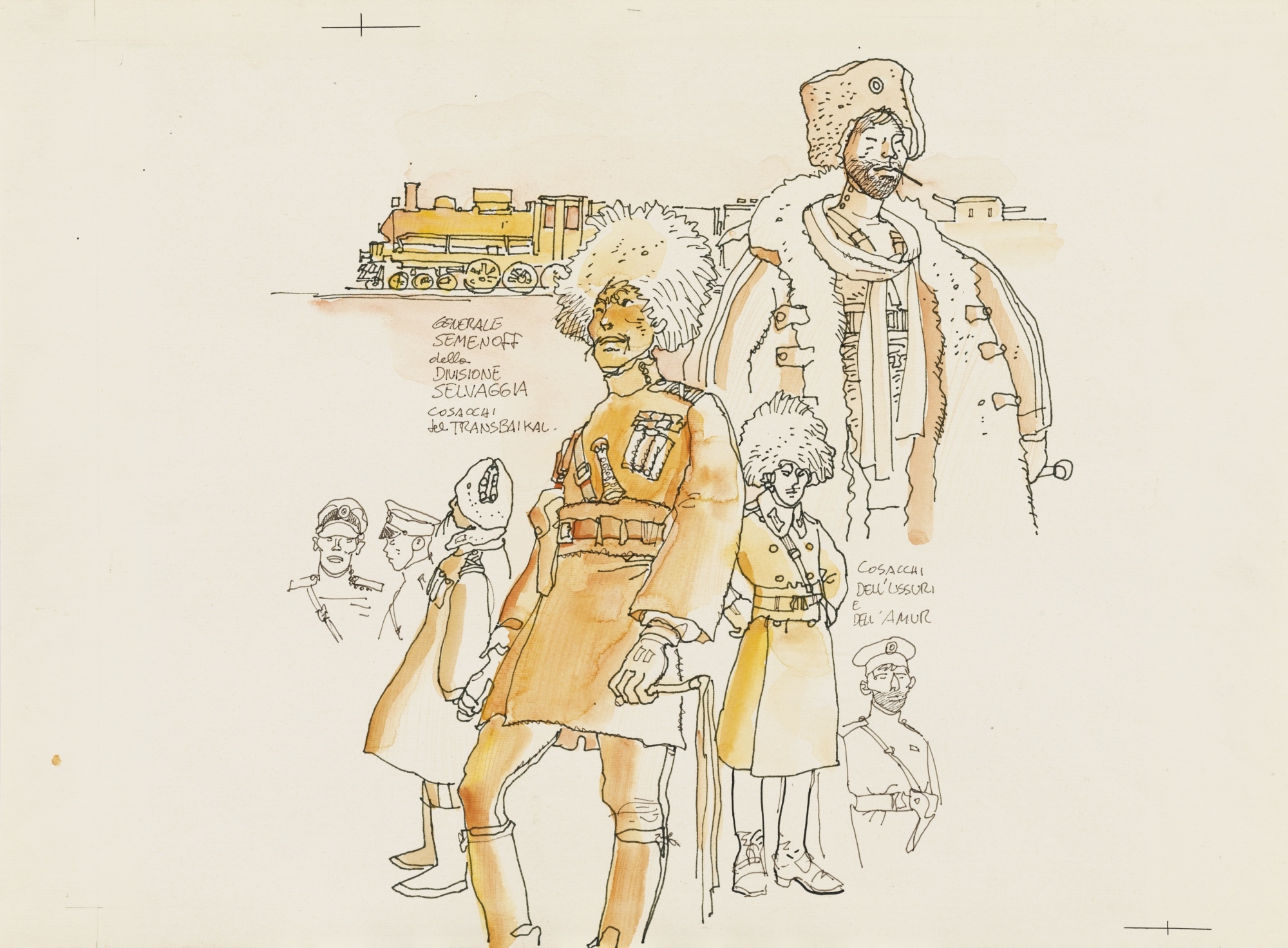 Hugo Pratt | CORTO MALTESE EN SIBERIE (1982) | MutualArt