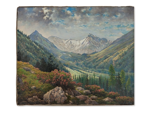 Rudolf Franz Ullmann | Alpine Landscape | MutualArt
