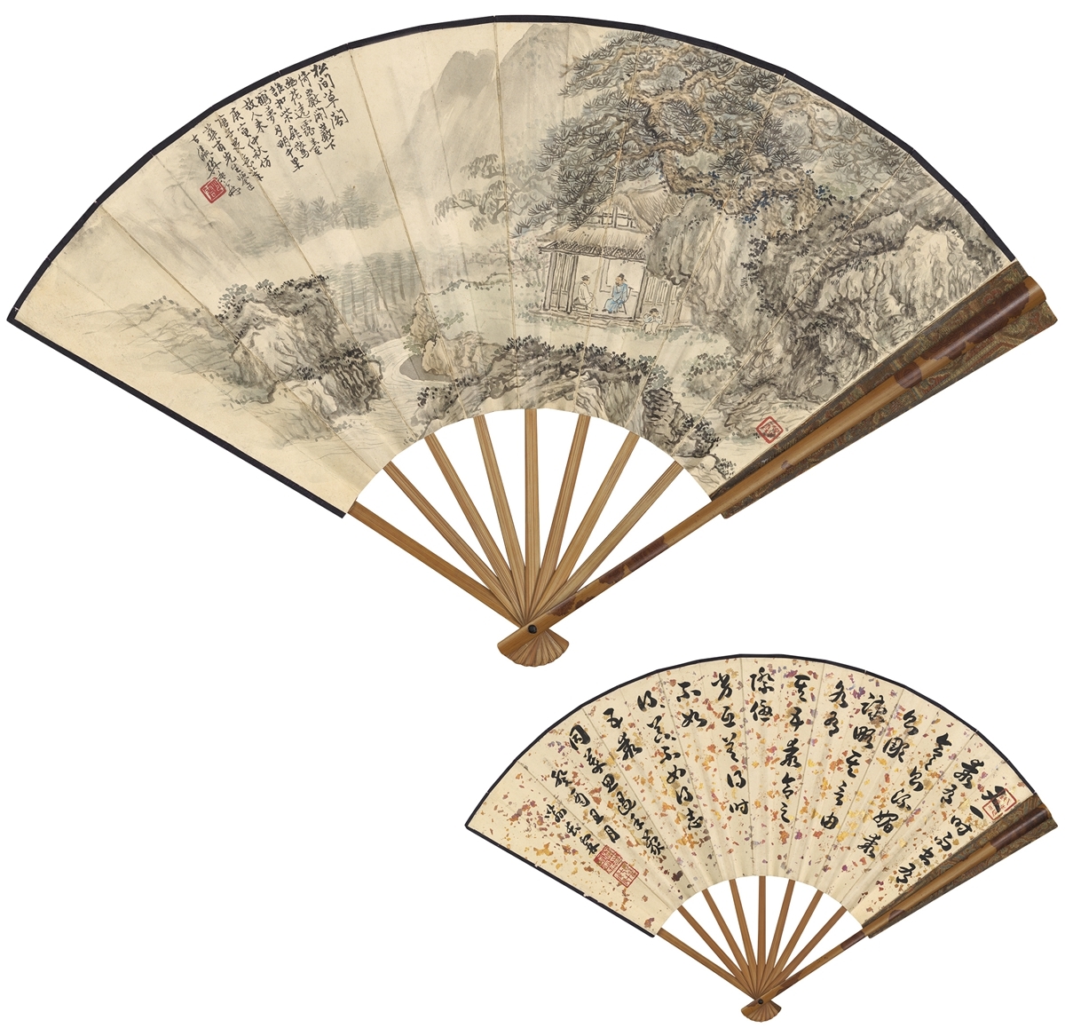 Fan Haolin | LANDSCAPE · CALLIGRAPHY IN CURSIVE SCRIPT | MutualArt