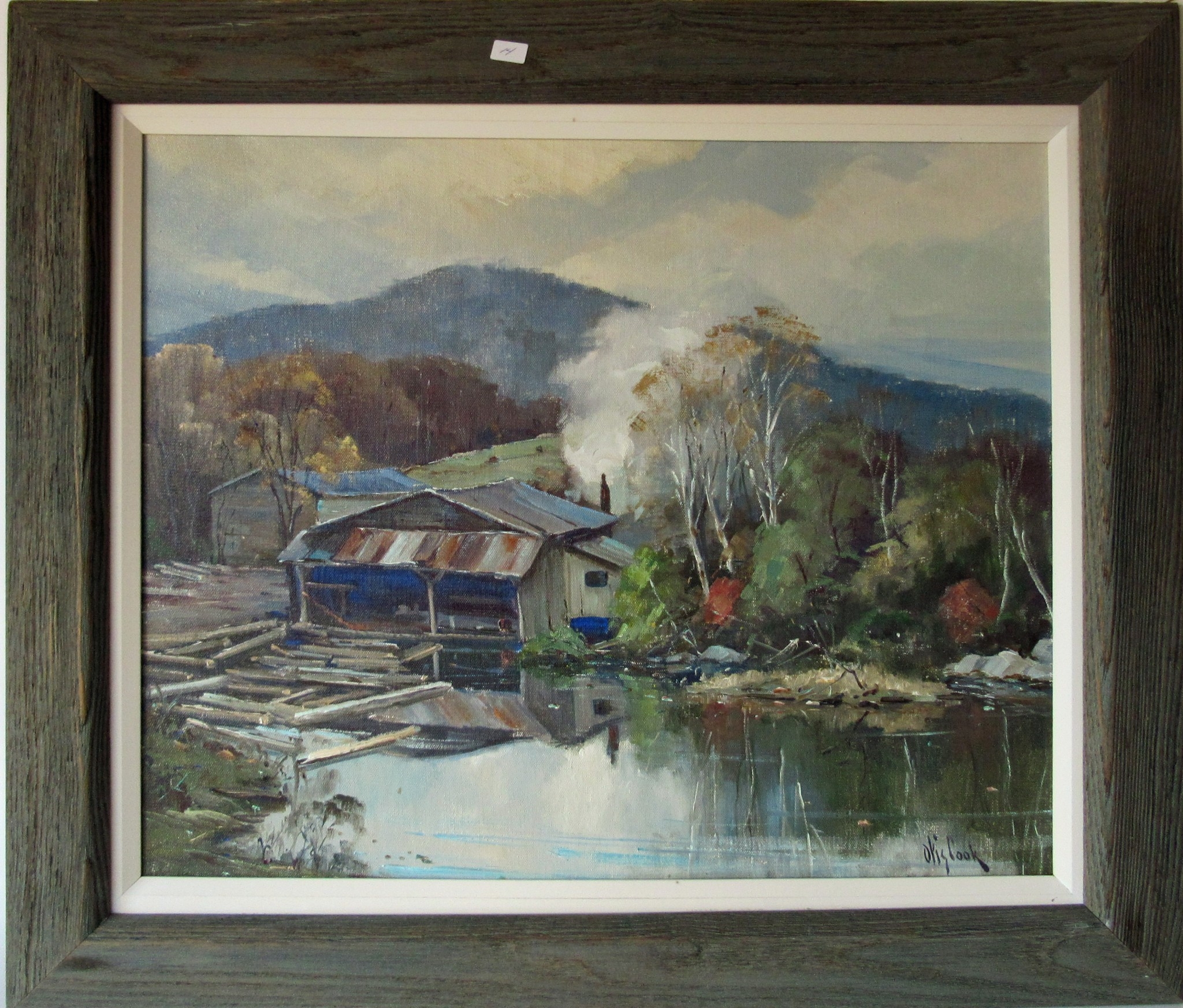 Otis Cook | New England Scene | MutualArt