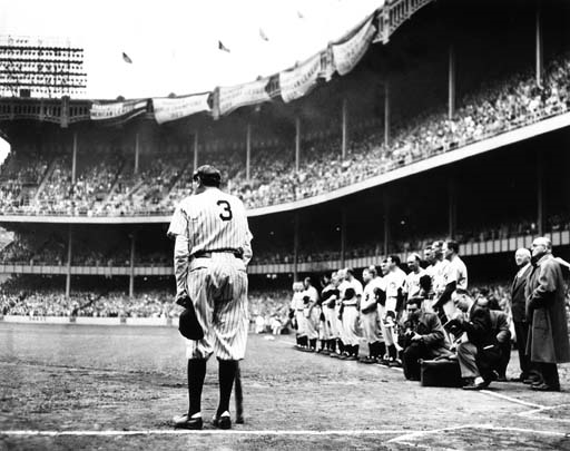 Nat Fein | Babe Ruth Bows Out (1949) | MutualArt