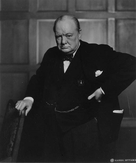 Yousuf Karsh | Sir Winston Churchill (1941) | MutualArt