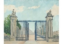 Kees van Dongen | Les grilles du Chateau de Versailles | MutualArt