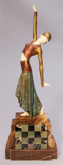 Demétre H. Chiparus | Footsteps | MutualArt