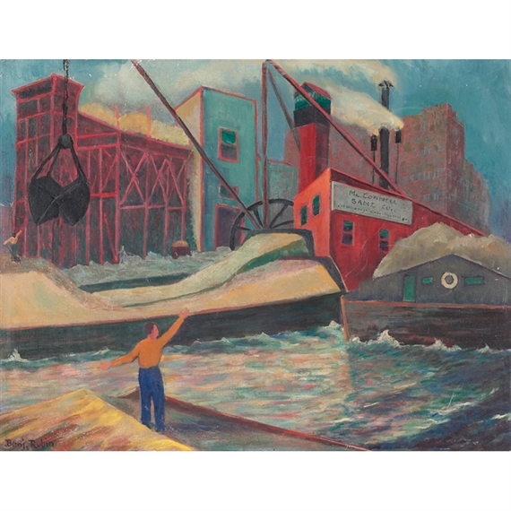 Benjamin Rubin | 8 Artworks at Auction | MutualArt