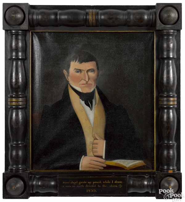 Edward Hicks | portrait of a gentleman | MutualArt