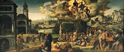 The Brunswick Monogrammist | An Allegory of Earthly Life: a king ...