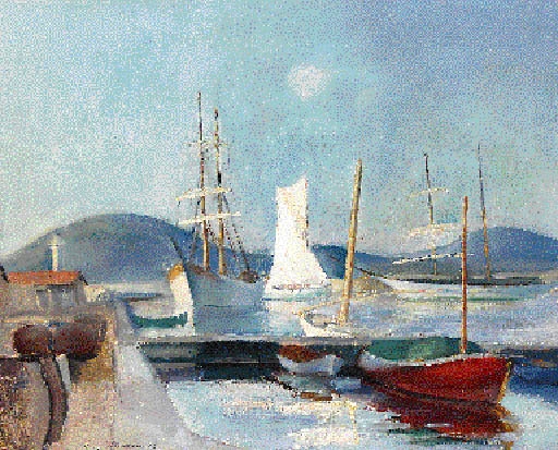 Henri Ottmann | Sailing Boats (1922) | MutualArt