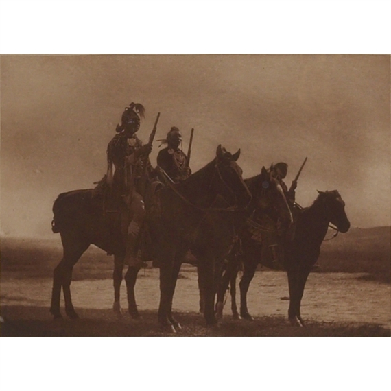 Edward S. Curtis | Custer?s Crow Scouts (1908) | MutualArt