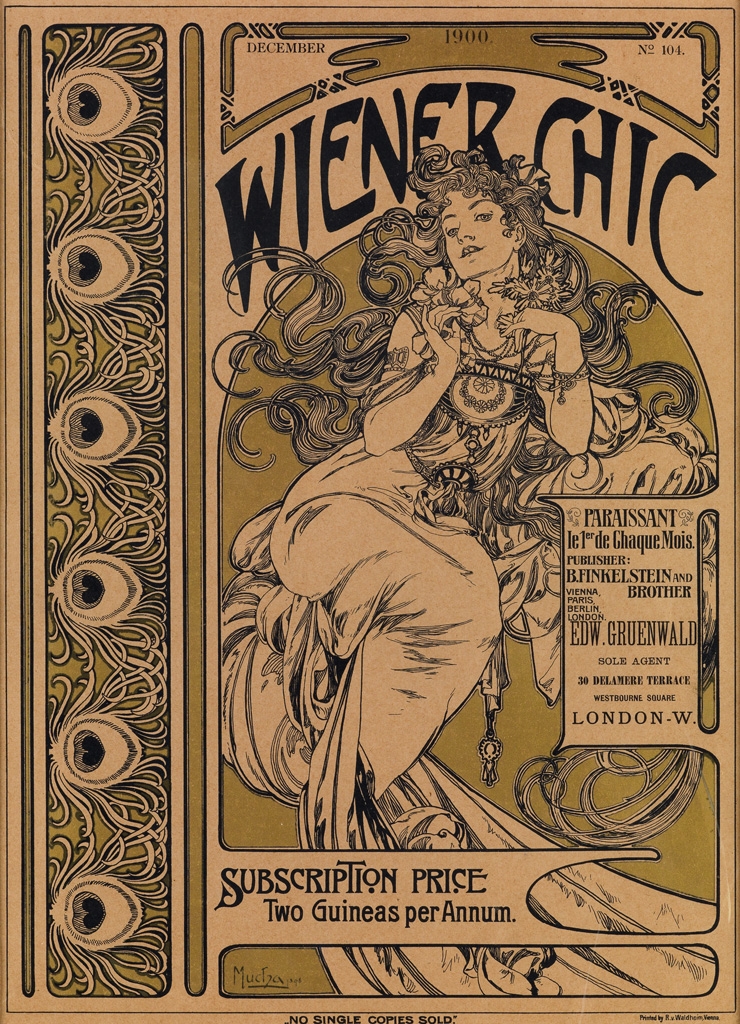 Alphonse Mucha | Magazine cover | MutualArt