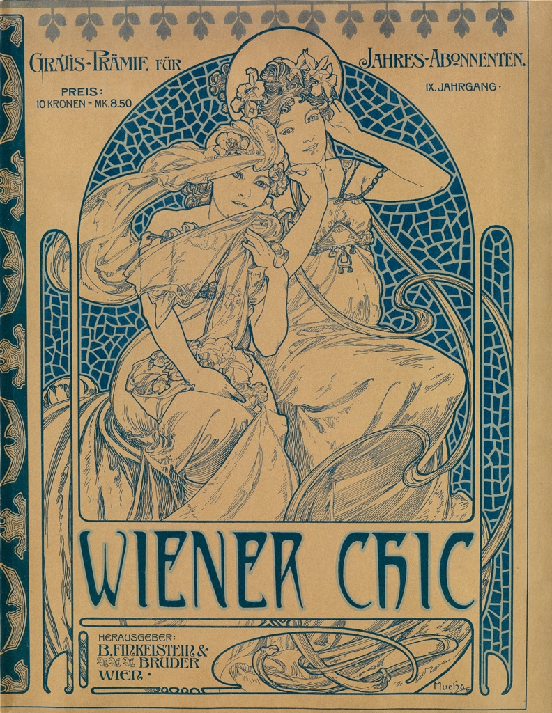 Alphonse Mucha | Magazine cover | MutualArt