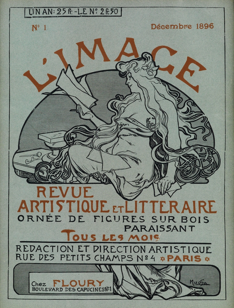 Alphonse Mucha | Magazine cover | MutualArt
