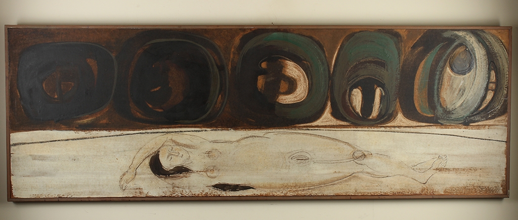 Guy Anderson | VIRGIN THREATENED BY INSISTENT SYMBOLS | MutualArt