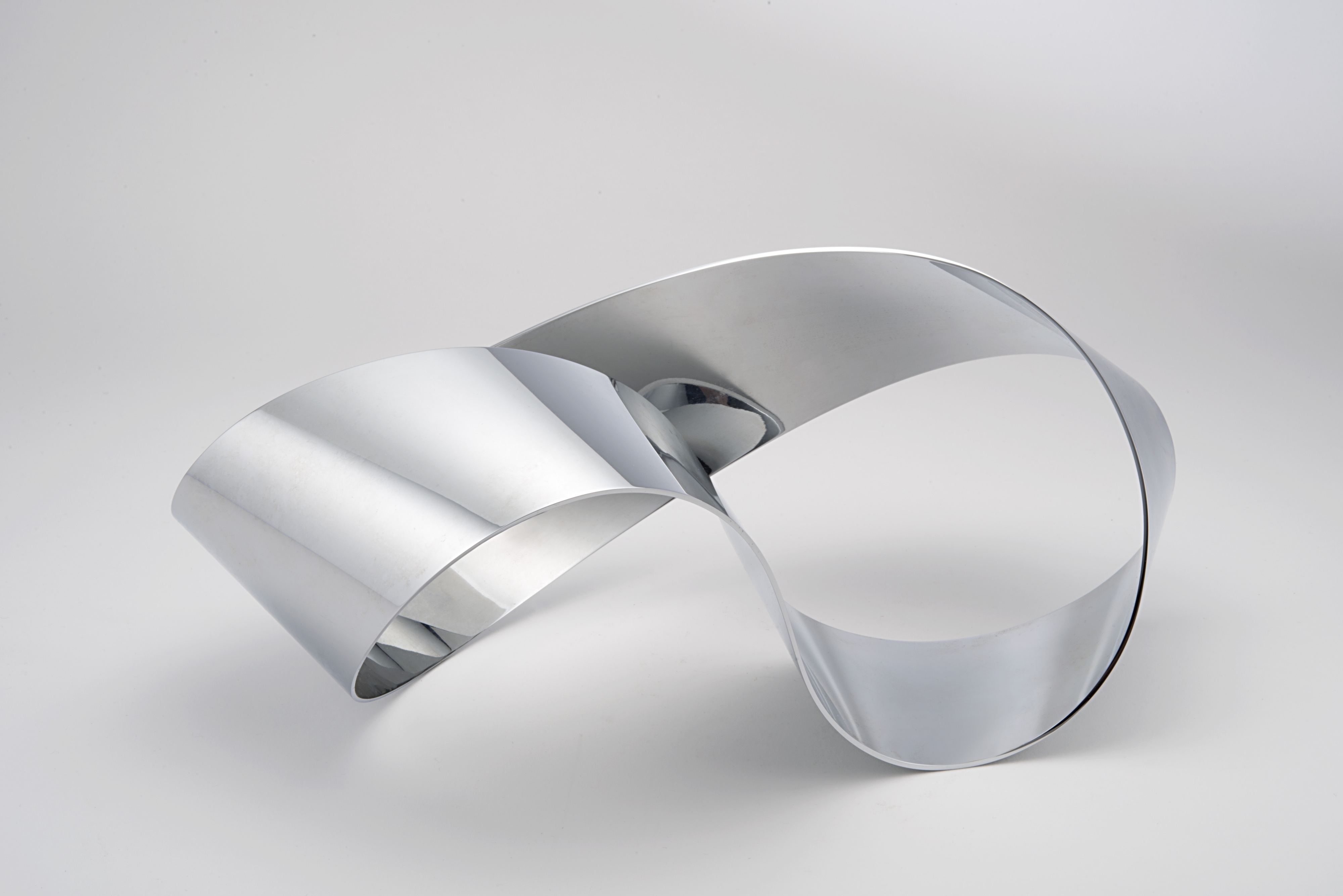 Max Bill | Endless Ribbon from three positions (1974) | MutualArt