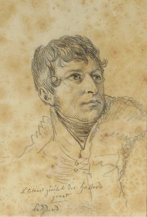 Jacques-Louis David | Portrait du Général Andoche Junot, Duc d'Abrantès ...