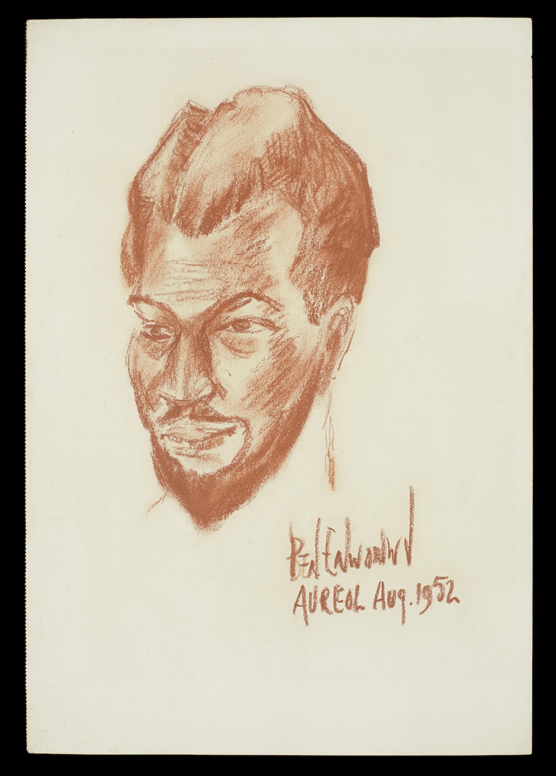 Ben Enwonwu | Self-portrait (1952) | MutualArt
