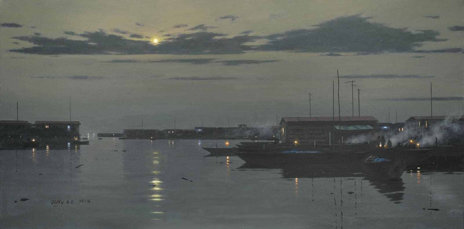 Abiodun Olaku | Tranquility (2015) | MutualArt