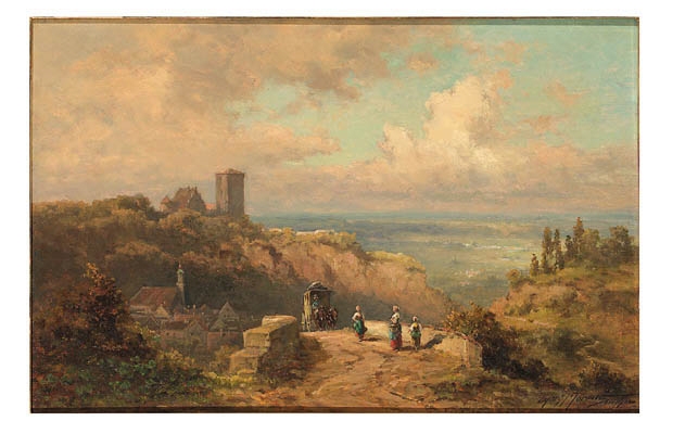 Willy Moralt | An der Landstrasse (1912) | MutualArt