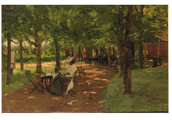 George Poggenbeek | Tea at Jan Tabak - a study | MutualArt