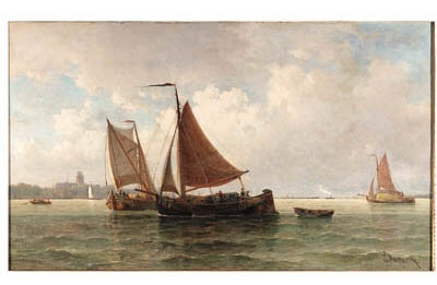 Everhardus C. Koster | The Merwede, Dordrecht | MutualArt