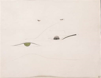 Meret Oppenheim | Augen (1963) | MutualArt