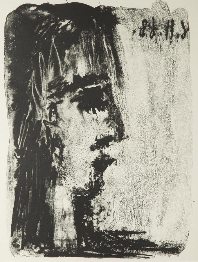 Pablo Picasso | Profile of a Woman (1968) | MutualArt