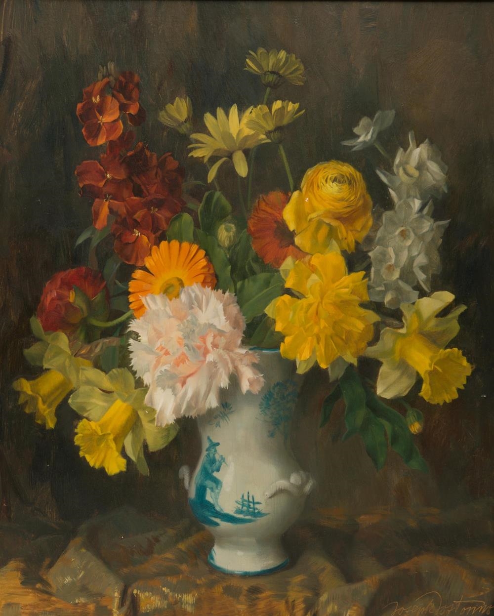 Joseph Jost | FLORAL STILL LIFE | MutualArt