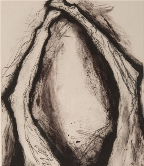 Susan Rothenberg - Blue Head, 1980 - 1981, Acrylic...