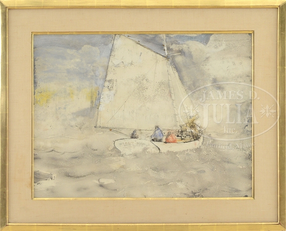 William Thon | THE OLD SLOOP | MutualArt