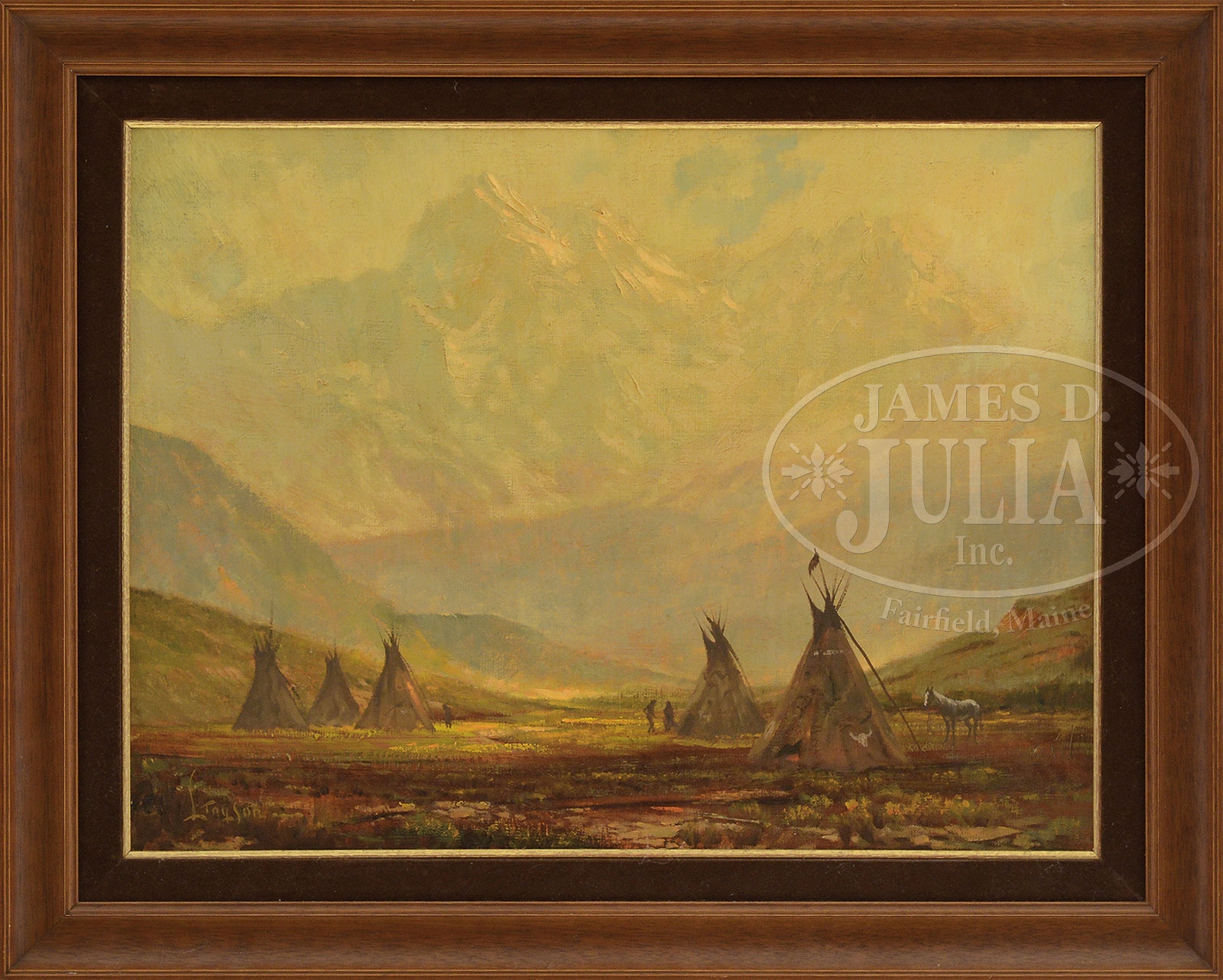 Lyle Tayson, Sr. | NATIVE AMERICAN ENCAMPMENT IN THE VALLEY OF THE ...