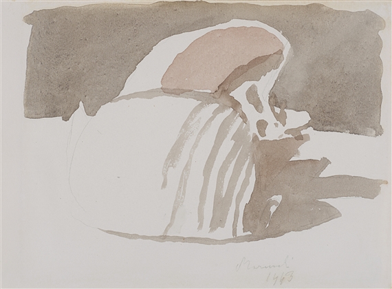 Giorgio Morandi | Natura morta (Conchiglie) (1943) | MutualArt