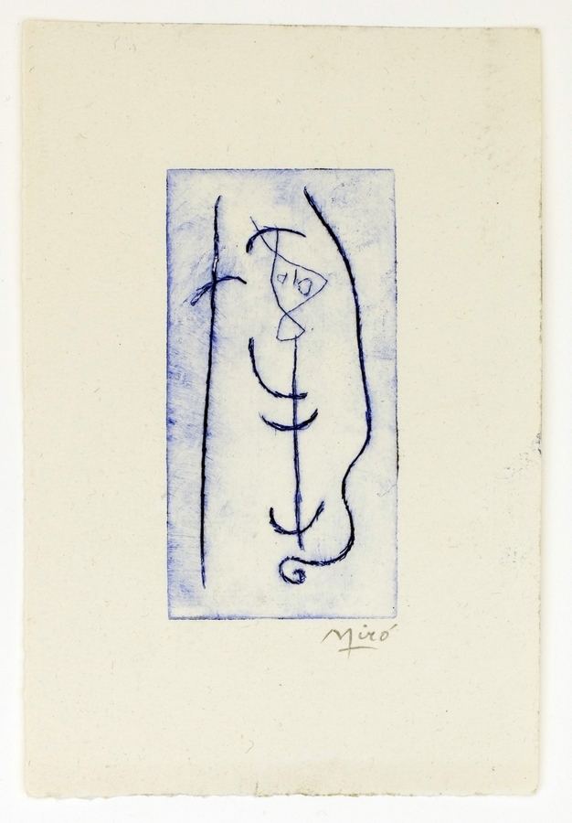 Joan Miró | Le Visage s'invente (1957) | MutualArt