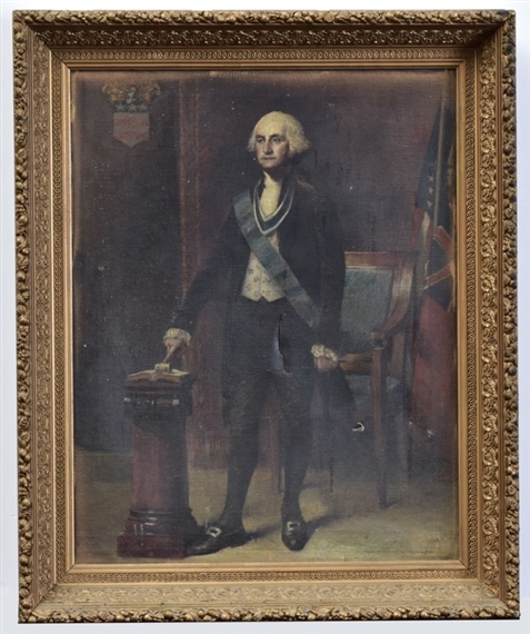 Robert Gordon Hardie | Study for Portrait of George Washington (After ...