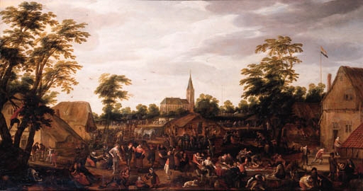 David Colyn | A Village Kermesse (1616) | MutualArt
